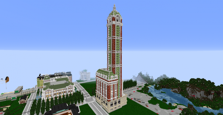 Singer Building - New York - 1908-1968 Minecraft Map