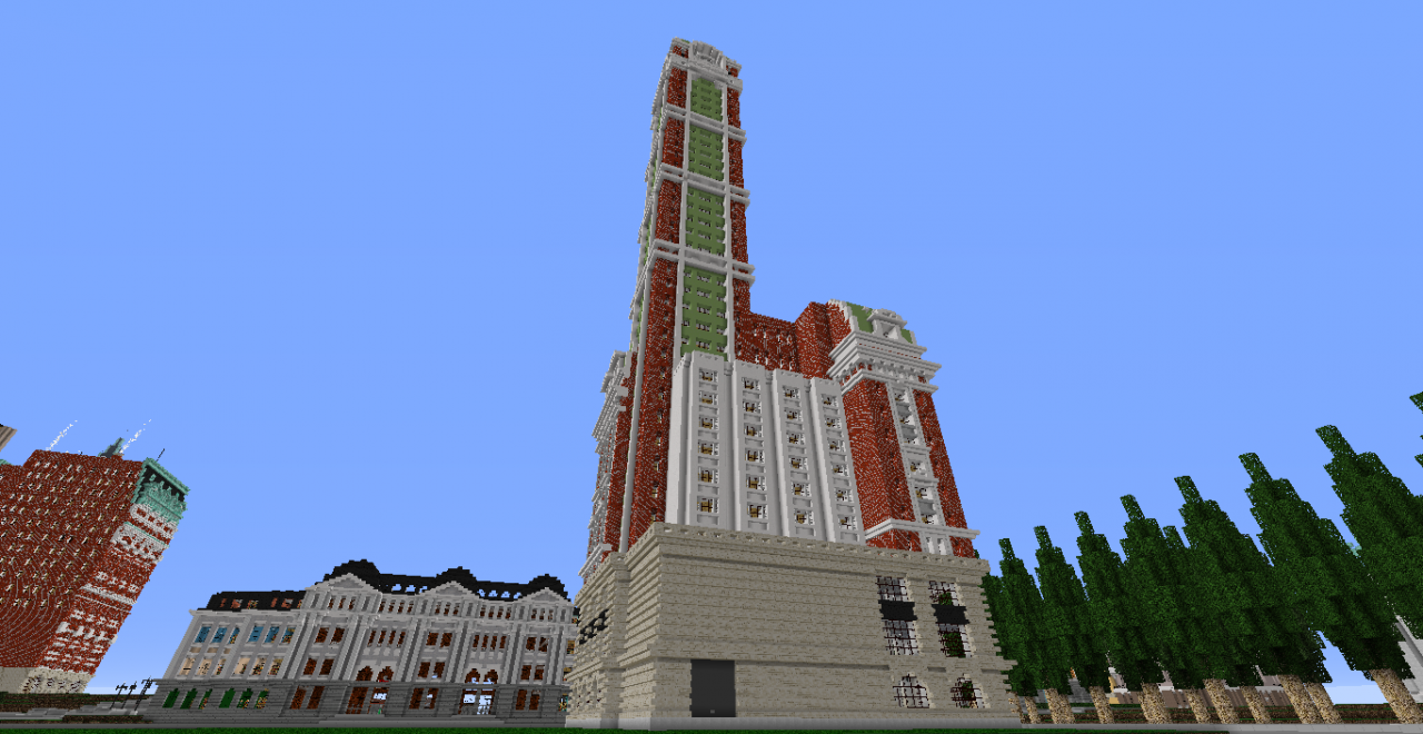 Singer Building - New York - 1908-1968 Minecraft Map