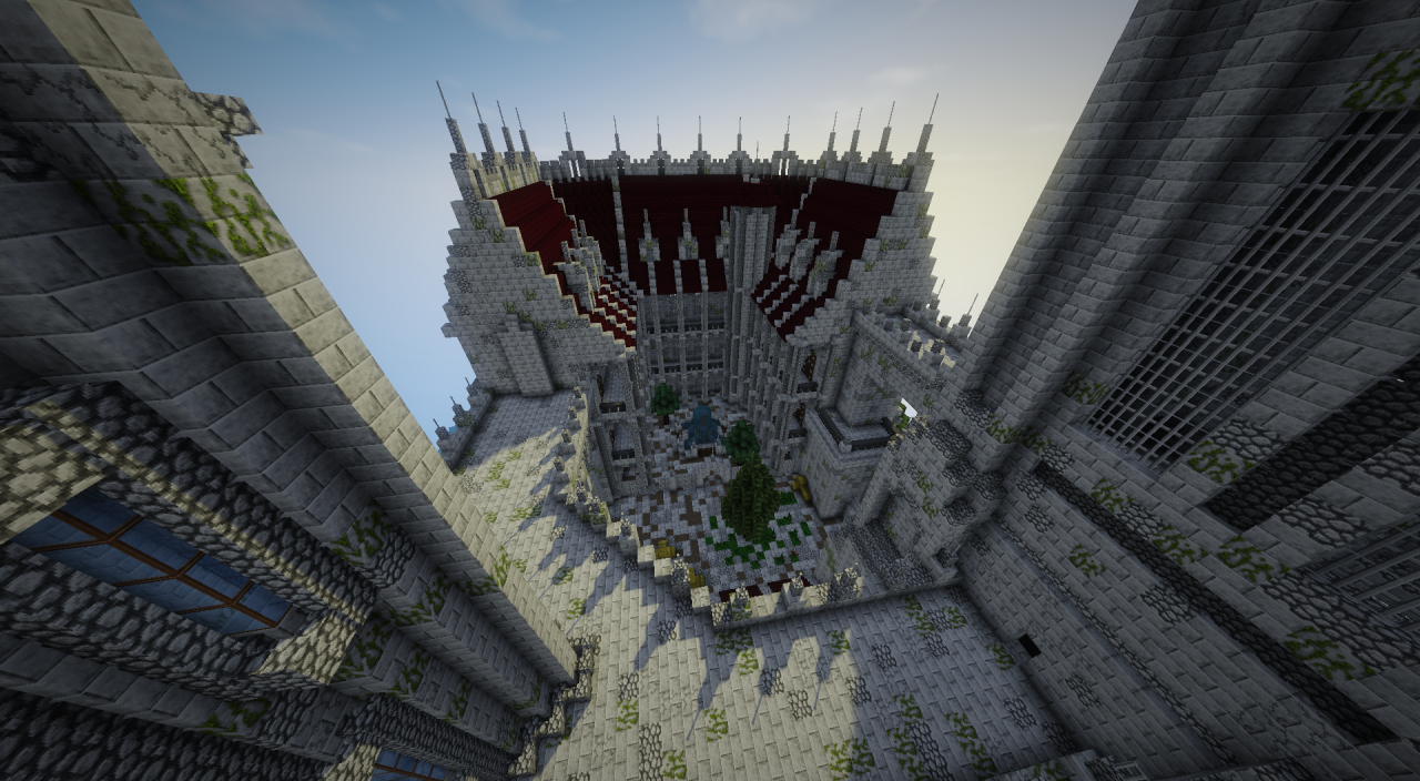 Fantasy castle [in progress]. Minecraft Map