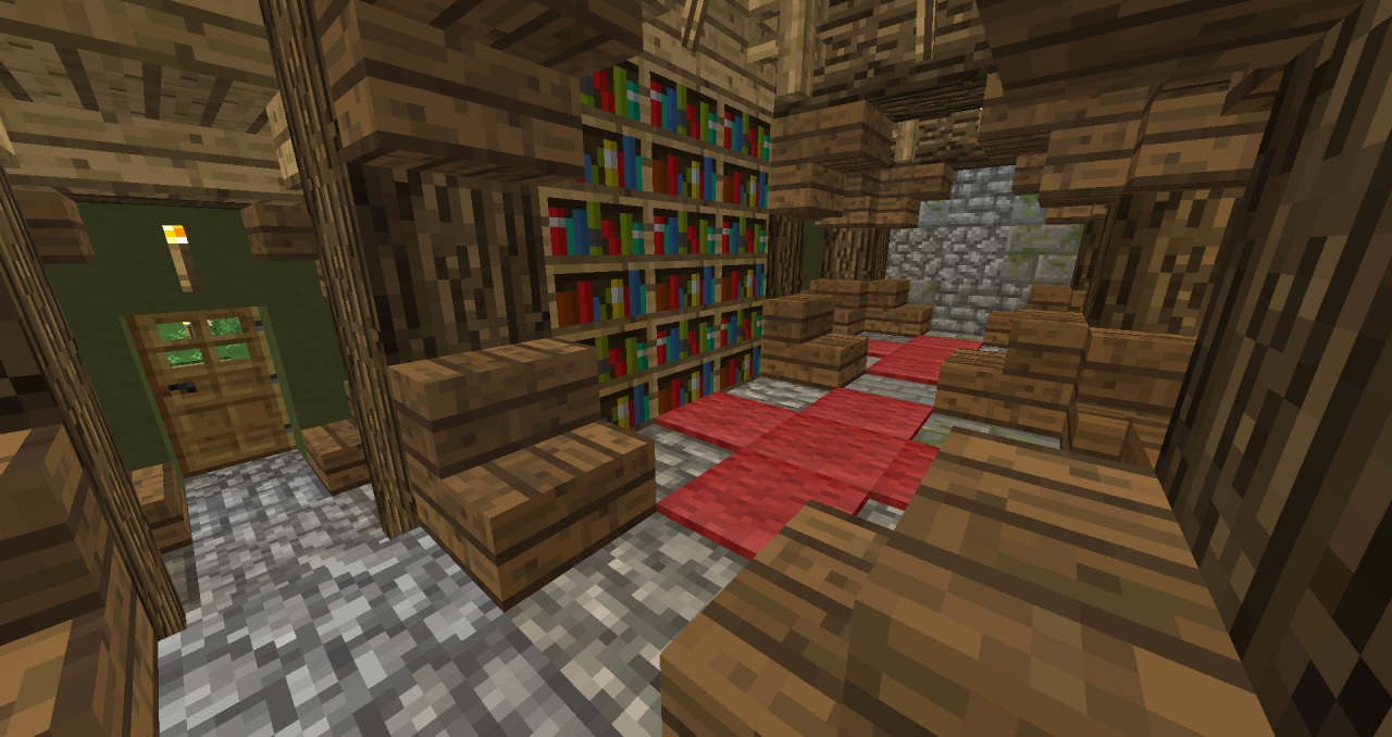 Hobbit holes / Hobbiton Minecraft Map