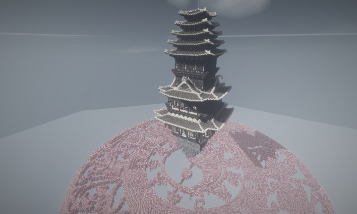 [Yuxing] Qin Empire － The Dragon Tower 1.8／1.9／1.10 Minecraft Map