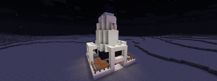 Moon base adventure/survival map Minecraft Map
