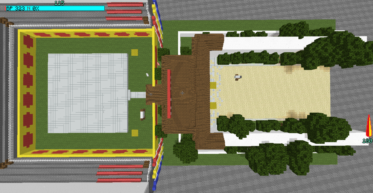 Map Dbz Budokai arena Minecraft Map