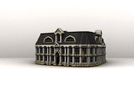Baroque - a little classic themed palace Minecraft Map