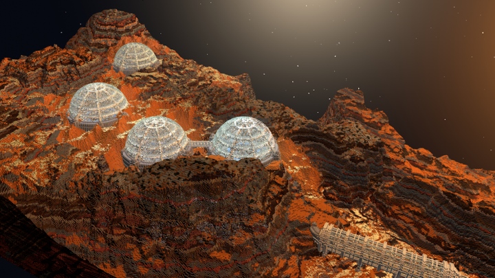 DISTRICT 127 - Memory of the ashes Minecraft Map