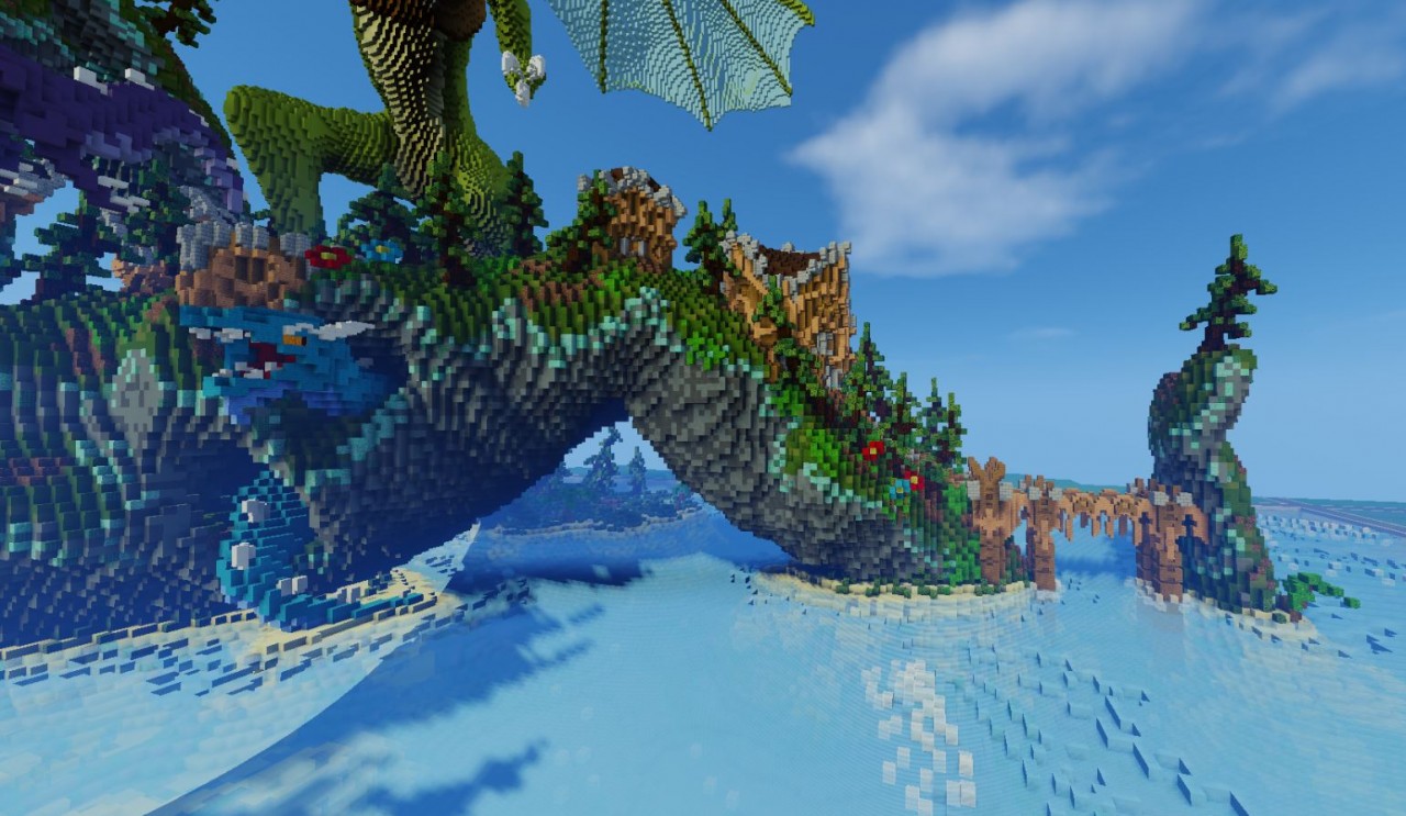 Dragon's Sanctuary Minecraft Map