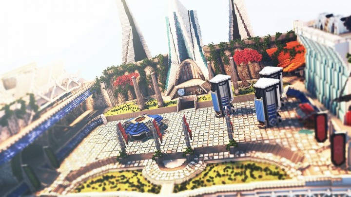 Game Destiny Hub Minecraft Map