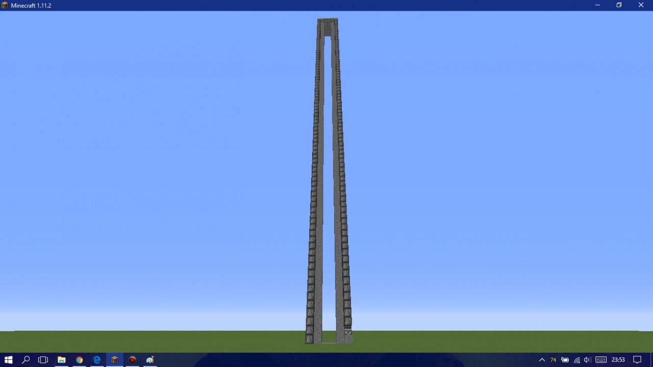 Door 2x80 - Observer Block Tec - Vanilla Minecraft Map