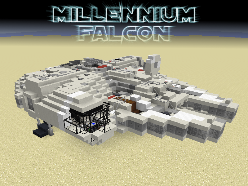 The Millennium Falcon Minecraft Map