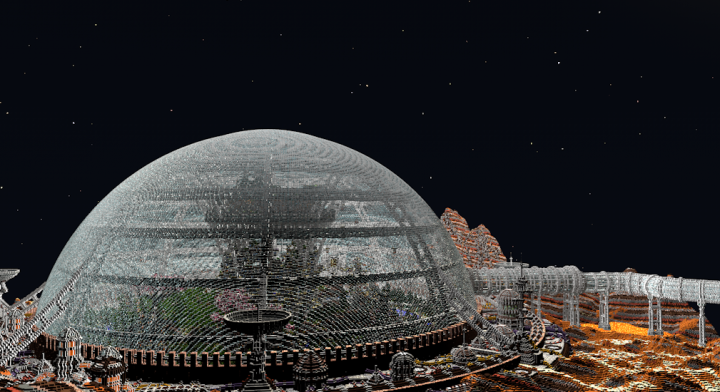 DISTRICT 127 - Memory of the ashes Minecraft Map