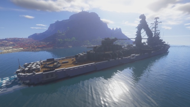 WW2 Fletcher Class Destroyer (Showcase + Download) Minecraft Map