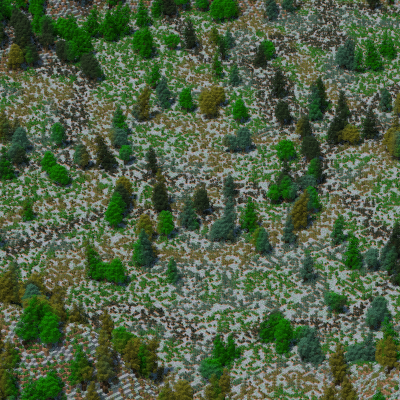 Island with big flat area in the middle Minecraft Map