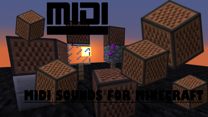 🎹 MIDI Sounds Pack Minecraft Texture Pack