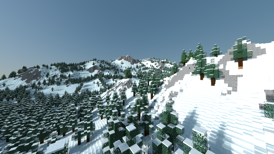 Hyper Realistic Terrain - The Mount of Vox Minecraft Map