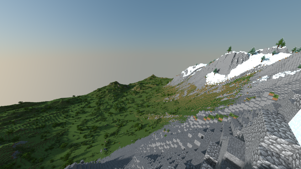 Hyper Realistic Terrain - The Mount of Vox Minecraft Map