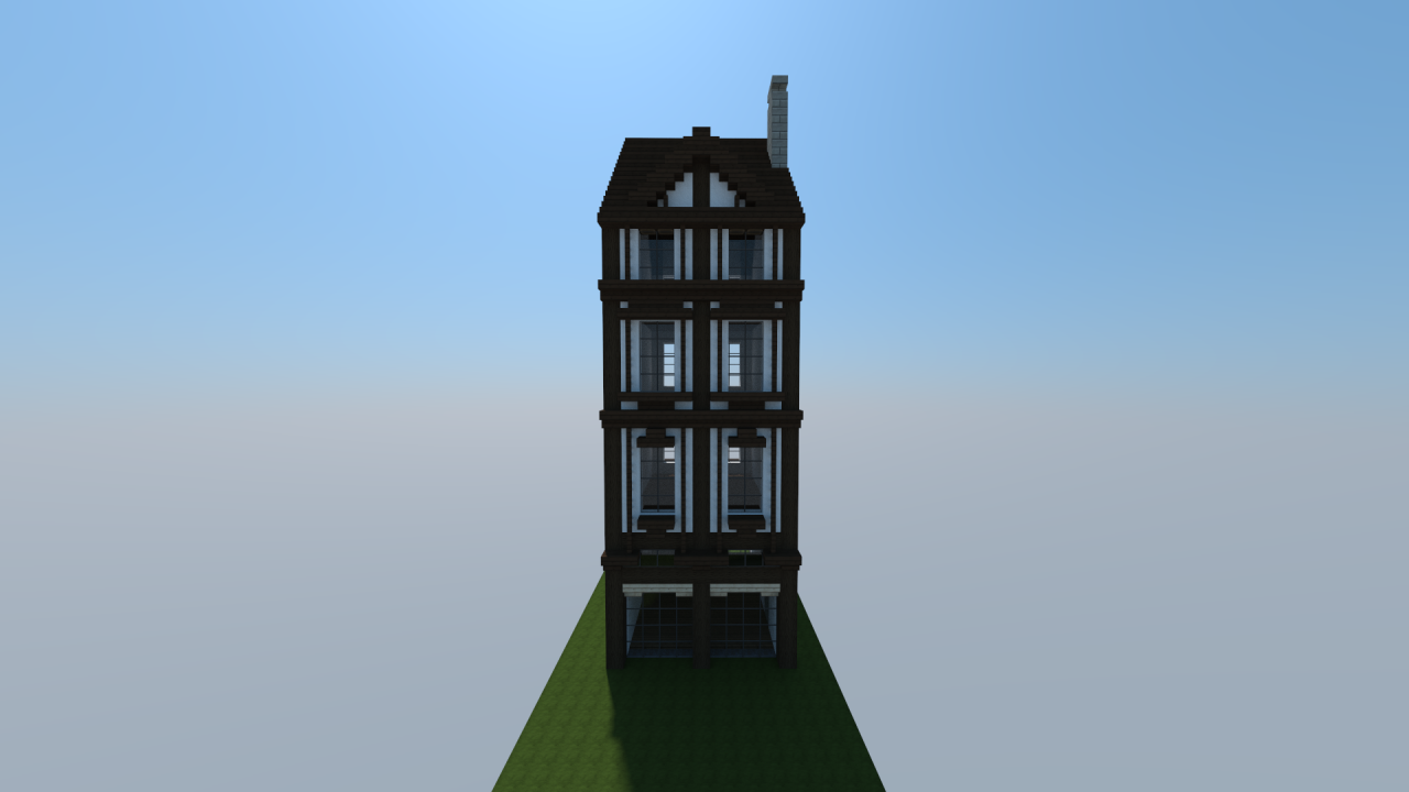 Half timbered house Minecraft Map