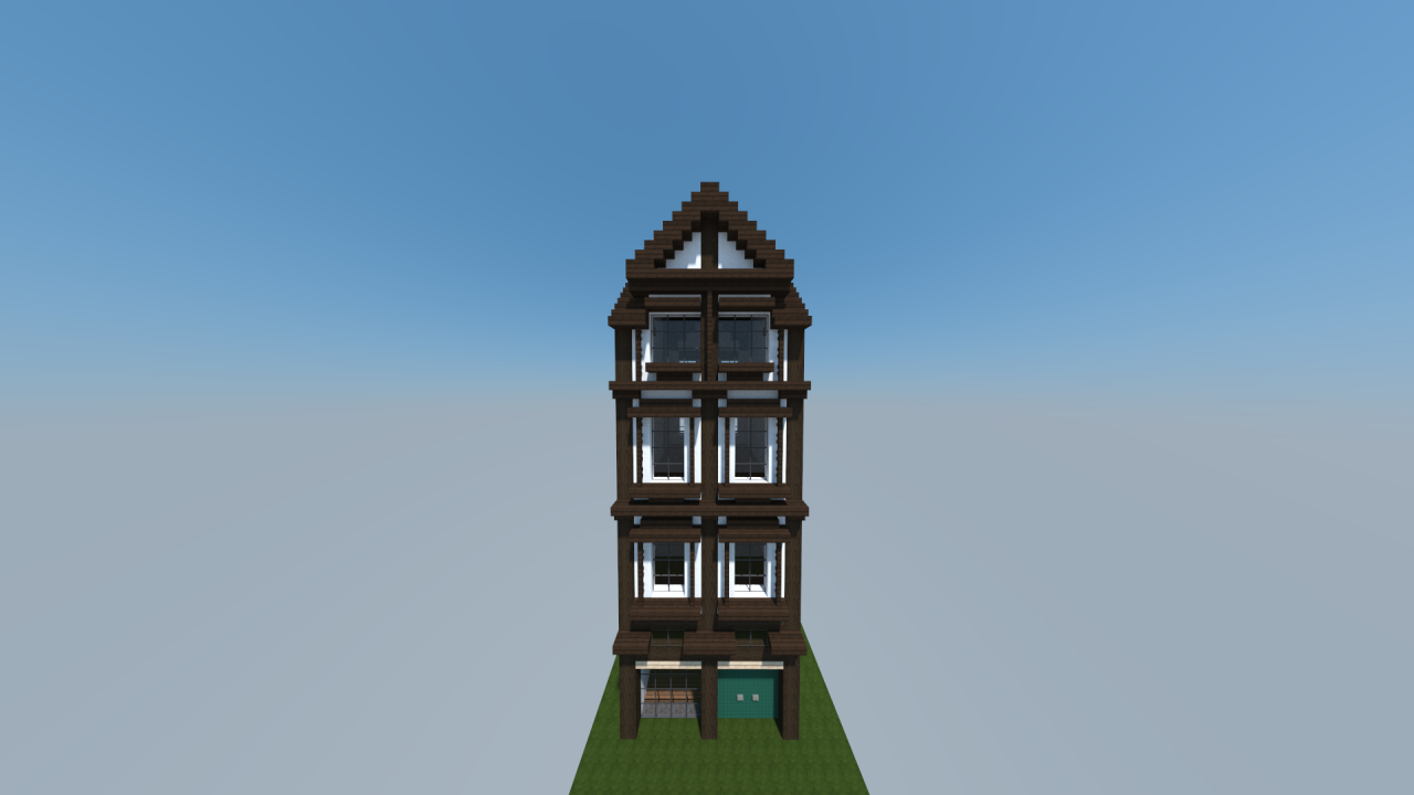 Half timbered house Minecraft Map