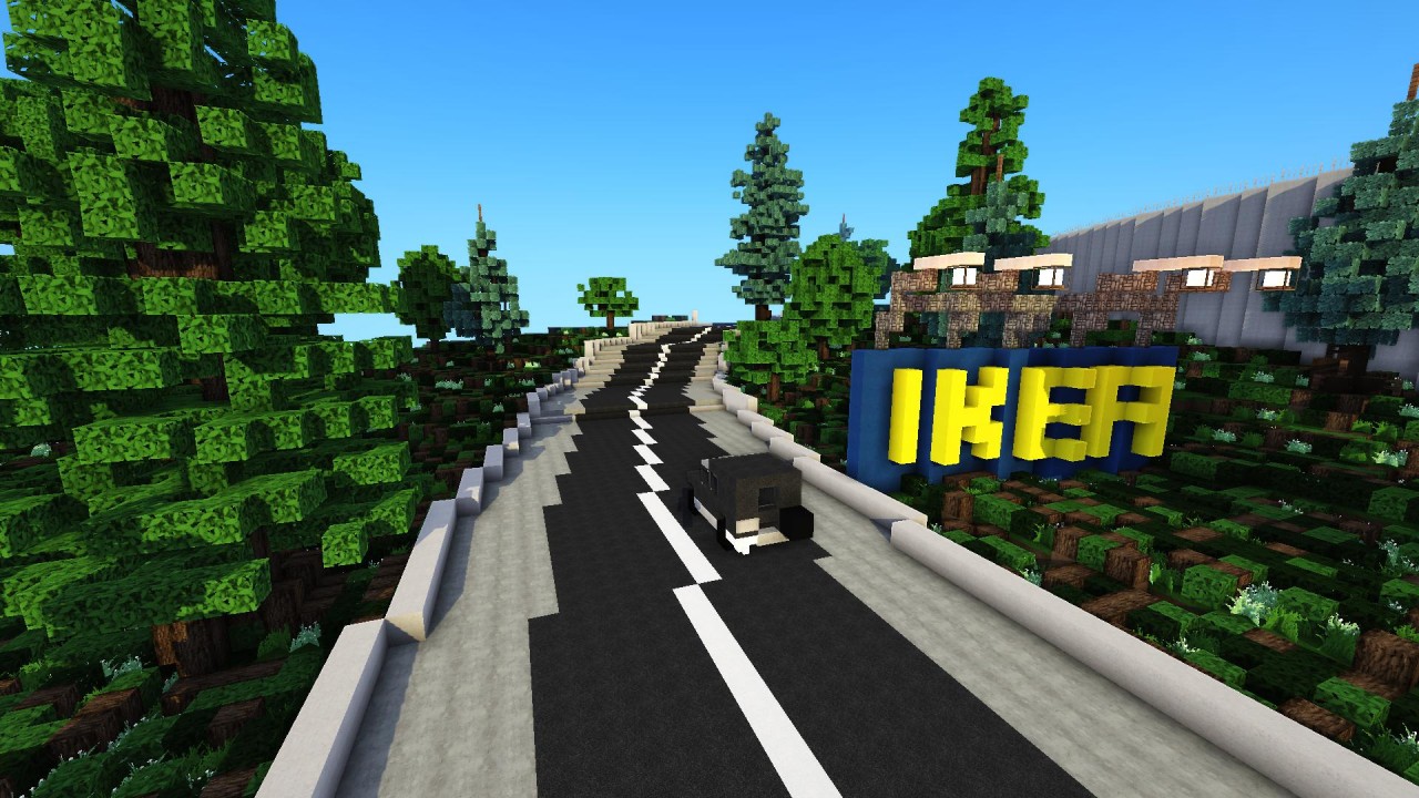 IKEA Minecraft Map