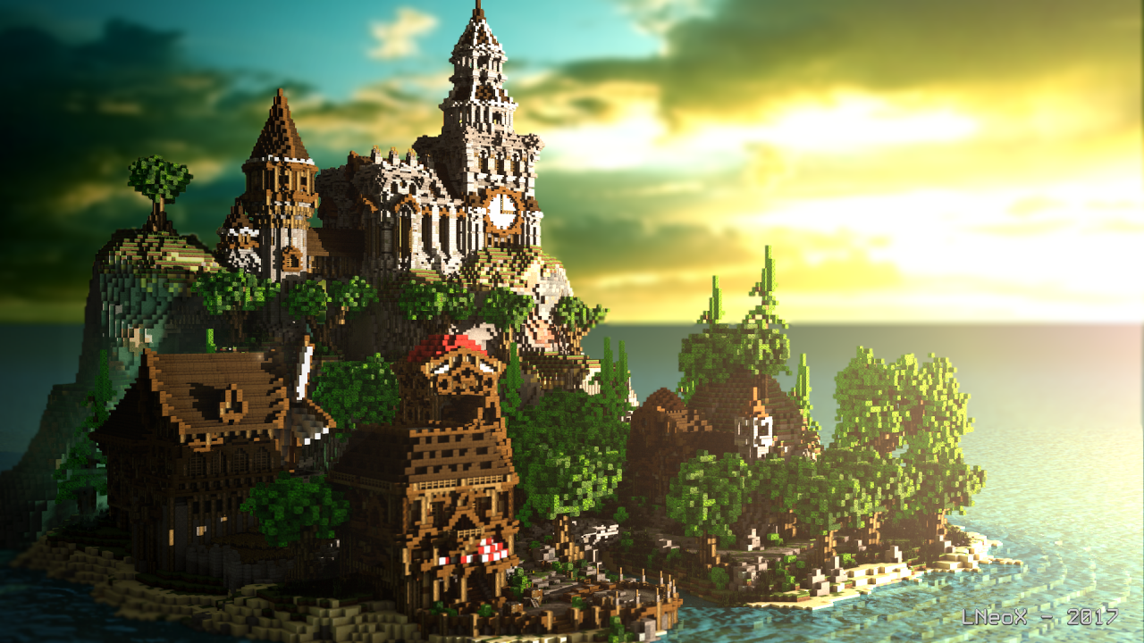 Medieval Spawn | DOWNLOAD NOW!!! Minecraft Map