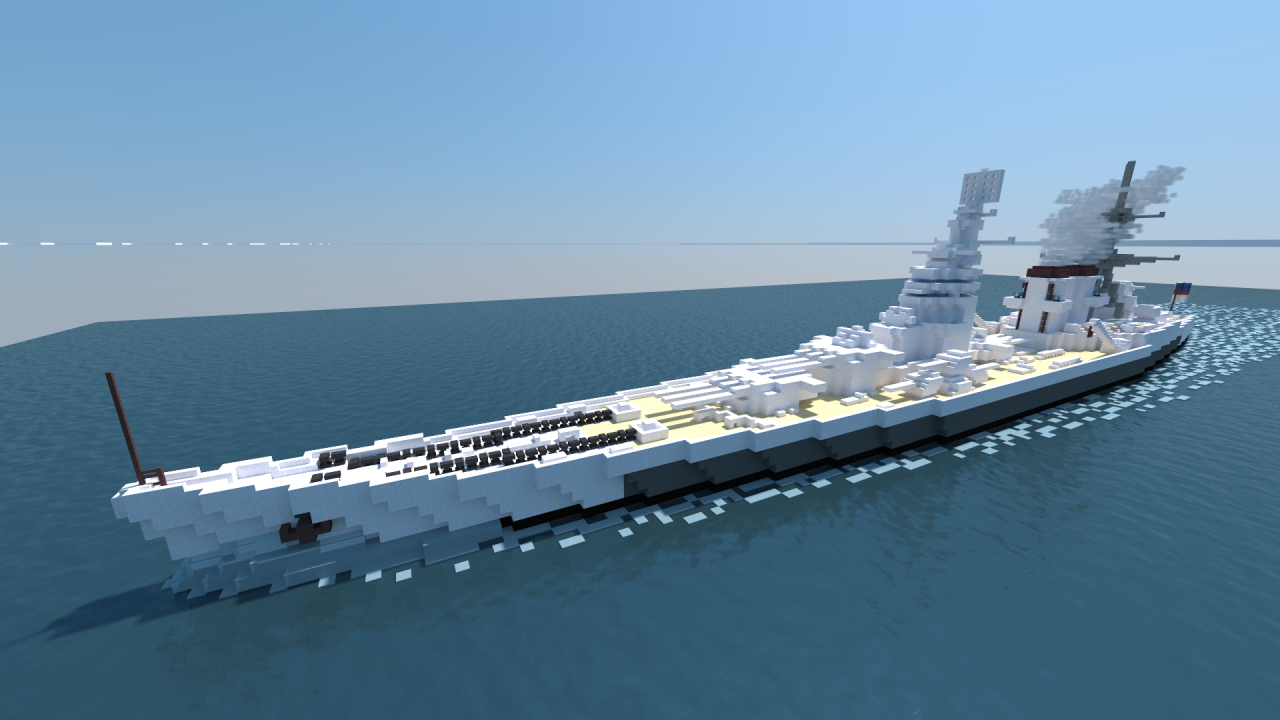 Fictional British Pocket Battleship - G3-inspired Minecraft Map
