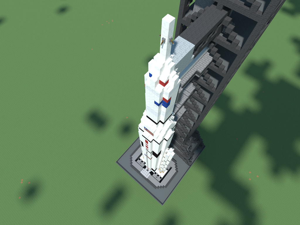 Space Launch System - Block 1 [1:1] [NASA] Minecraft Map