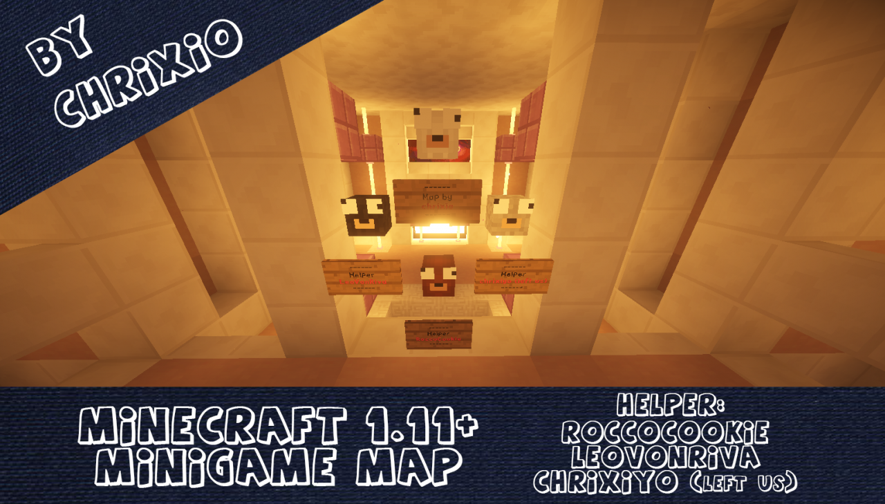 [By chrixio] | Minecraft 1.11 MinigameMap | V1.6 | ElytraPvP Minecraft Map