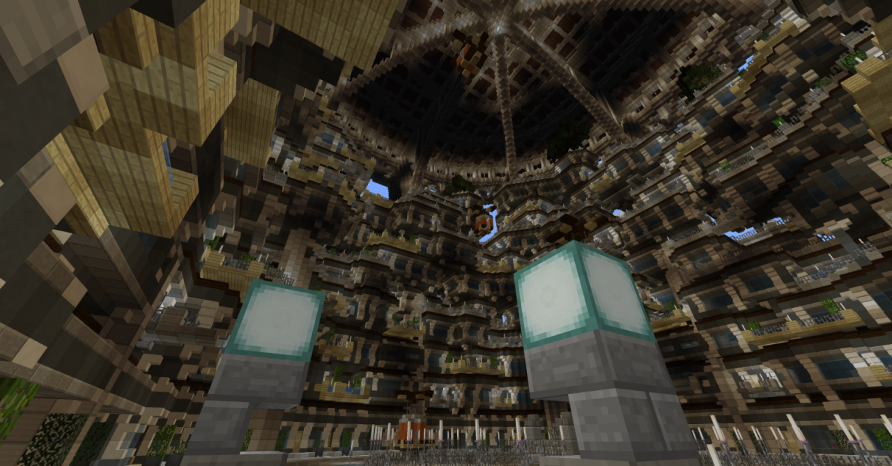 DISTRICT 127 - Memory of the ashes Minecraft Map