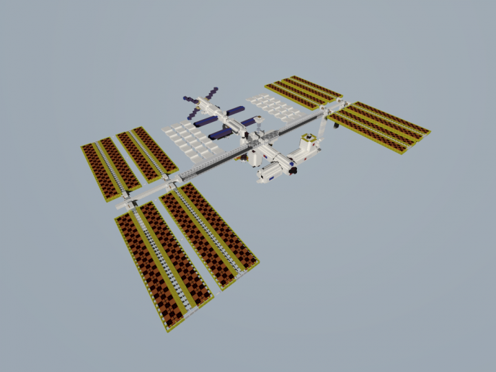 International Space Station - ISS [1:1] [Exterior] Minecraft Map