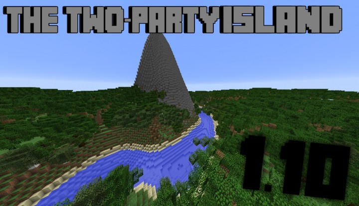 The Two-Party Island Minecraft Map