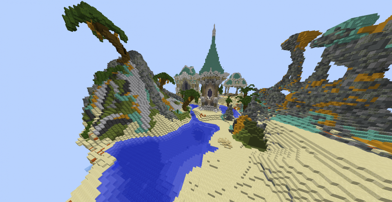 Summer Hub Minecraft Map