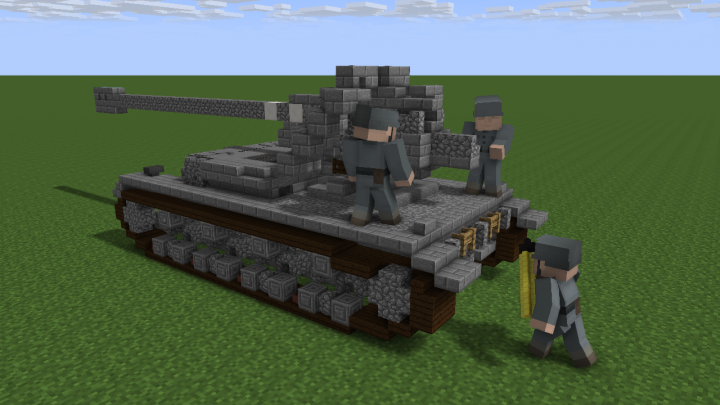 Waffenträger auf Panzer IV (4:1) Minecraft Map