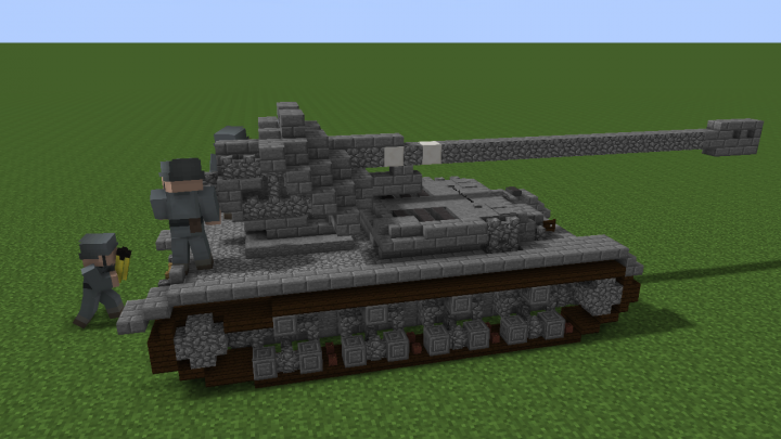 Waffenträger auf Panzer IV (4:1) Minecraft Map