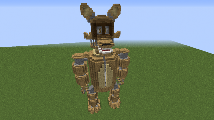 Funtime Wood Foxy / Funtime Foxy de Madeira Minecraft Map