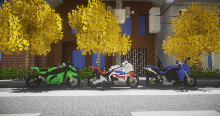 motor cycle Minecraft Map