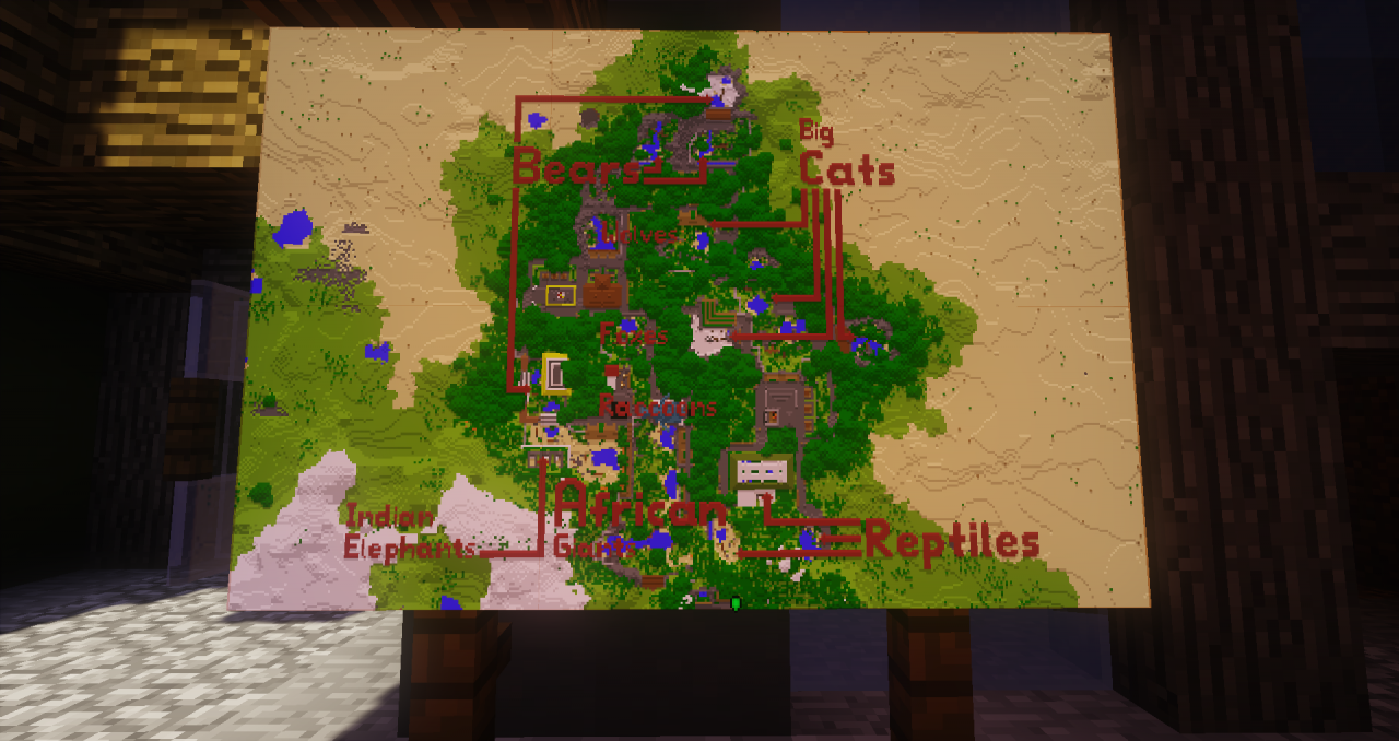 [1.10.2] Mo' Creatures Zoo Minecraft Map