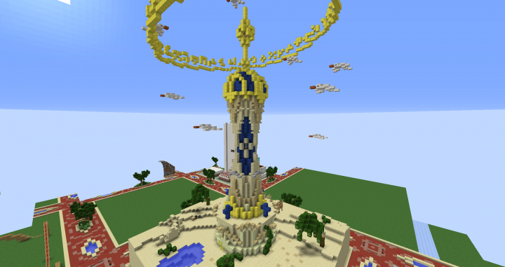 [Finish] Ancient Runic Tower - Build Minecraft Map