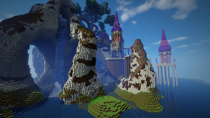 Deserted island Minecraft Map