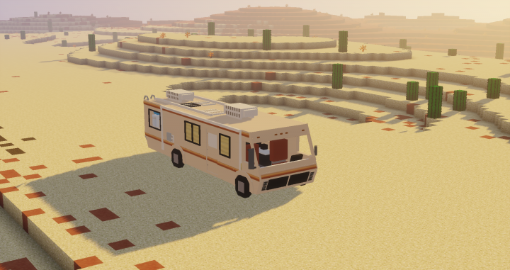 RV Campers in One Command! Minecraft Map
