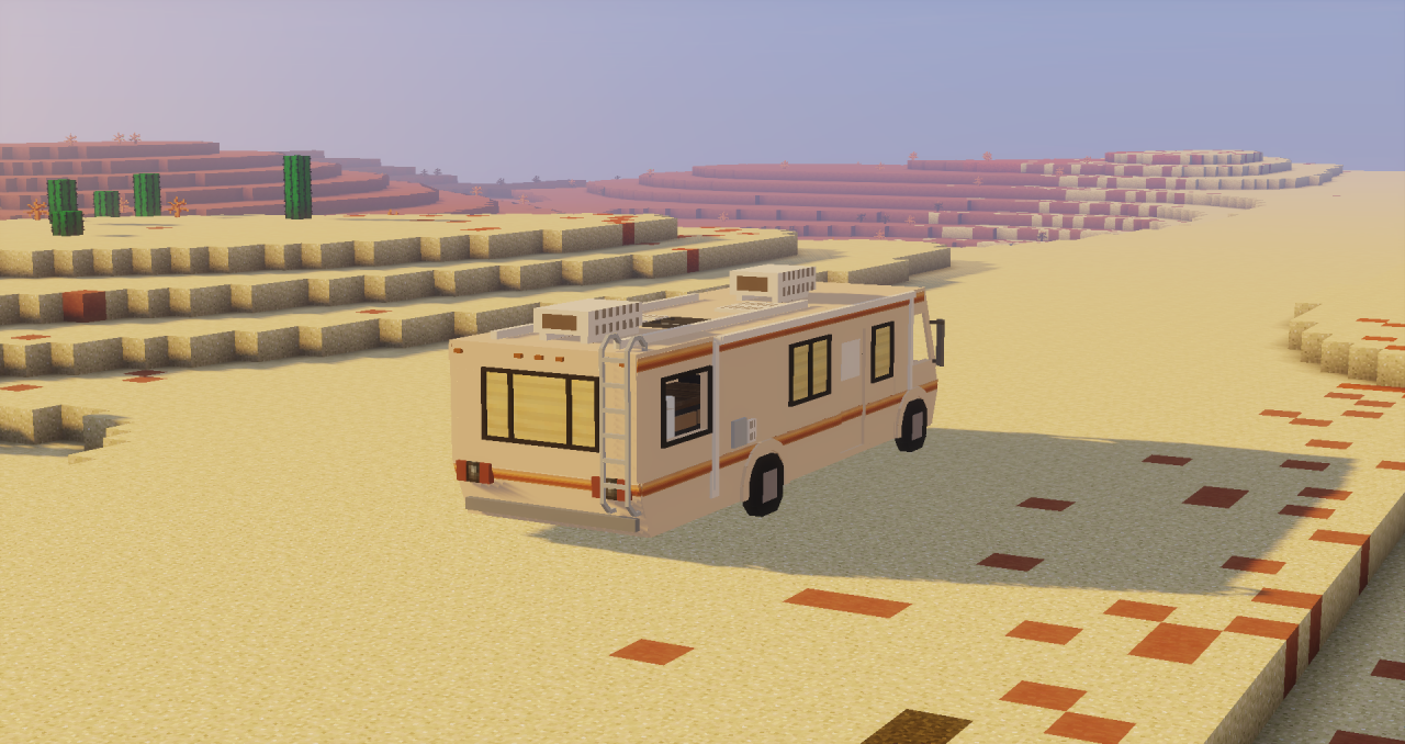 RV Campers in One Command! Minecraft Map