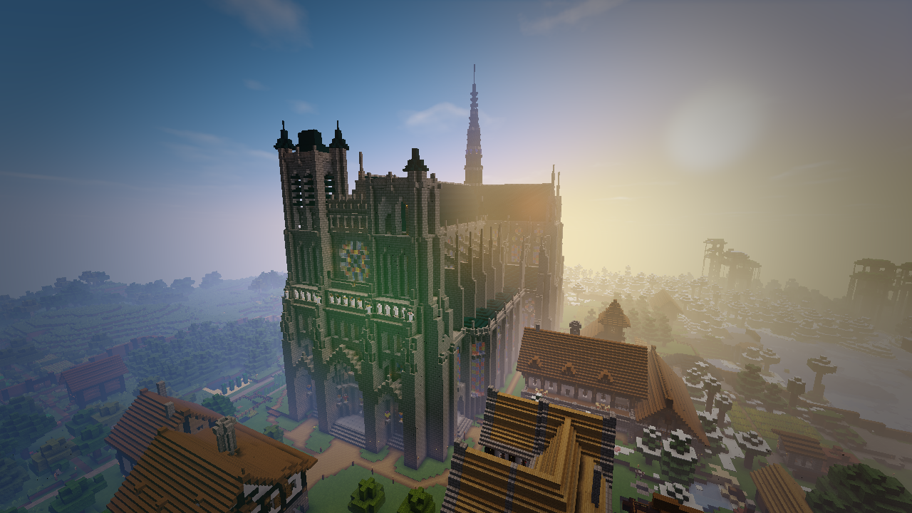 Amiens Cathedral (13th century, France) Minecraft Map