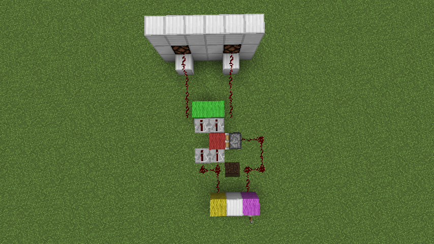 Left/Right Switch Minecraft Map
