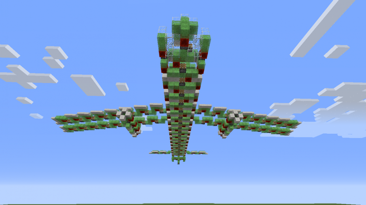 Flying Airliner!! Slimeblock!! -Vanilla MInecraft- Minecraft Map