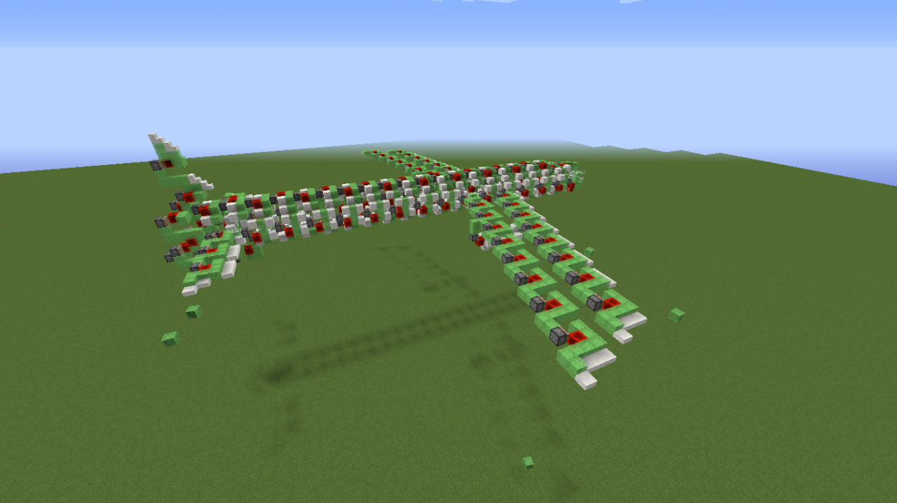 Flying Airliner!! Slimeblock!! -Vanilla MInecraft- Minecraft Map