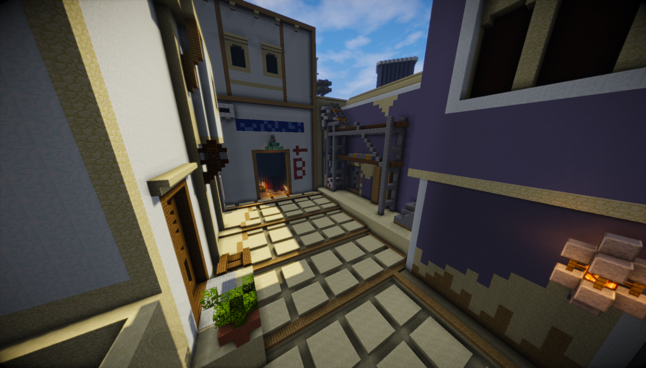 CSGO: Mirage Minecraft Map