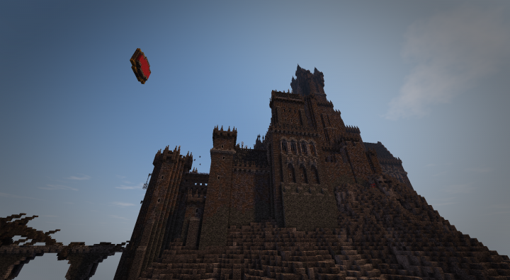 Darksouls/Bloodborne inspired Castle Minecraft Map