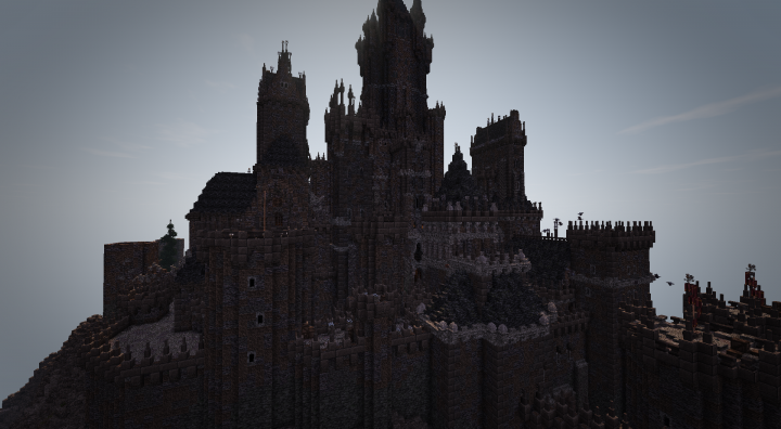 Darksouls/Bloodborne inspired Castle Minecraft Map