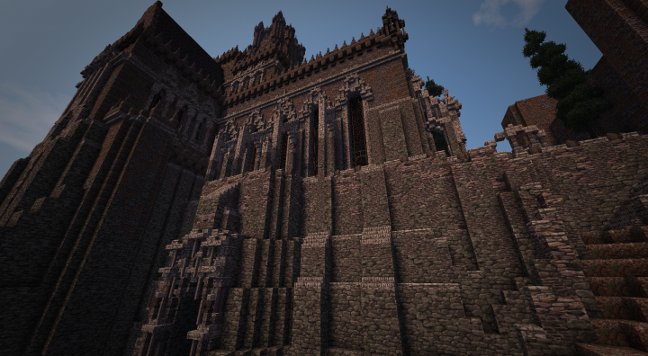 Darksouls/Bloodborne inspired Castle Minecraft Map