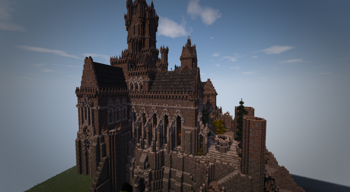 Darksouls/Bloodborne inspired Castle Minecraft Map