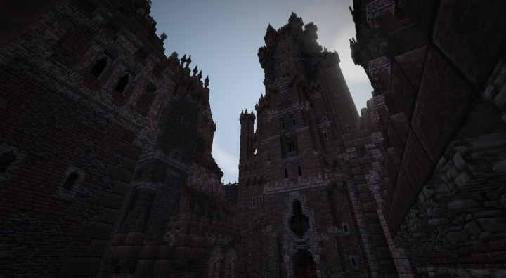 Darksouls/Bloodborne inspired Castle Minecraft Map