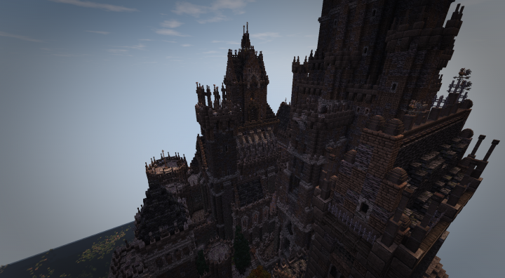 Darksouls/Bloodborne inspired Castle Minecraft Map